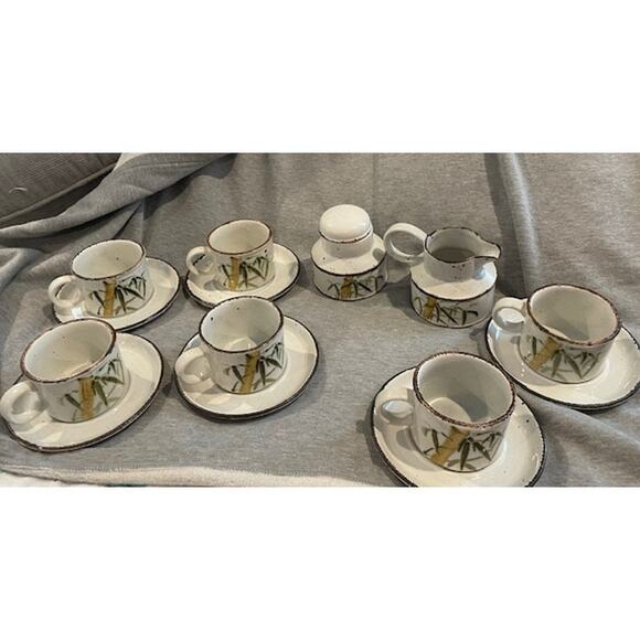 Stonehenge | Dining | 4 Pc Dishes Stonehenge Midwinter Rangoon Bamboo ...